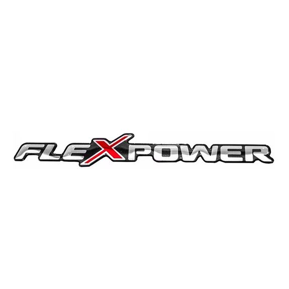 Emblema Flexpower Pequeno Gm 2006/... Resinado - tfdcu6