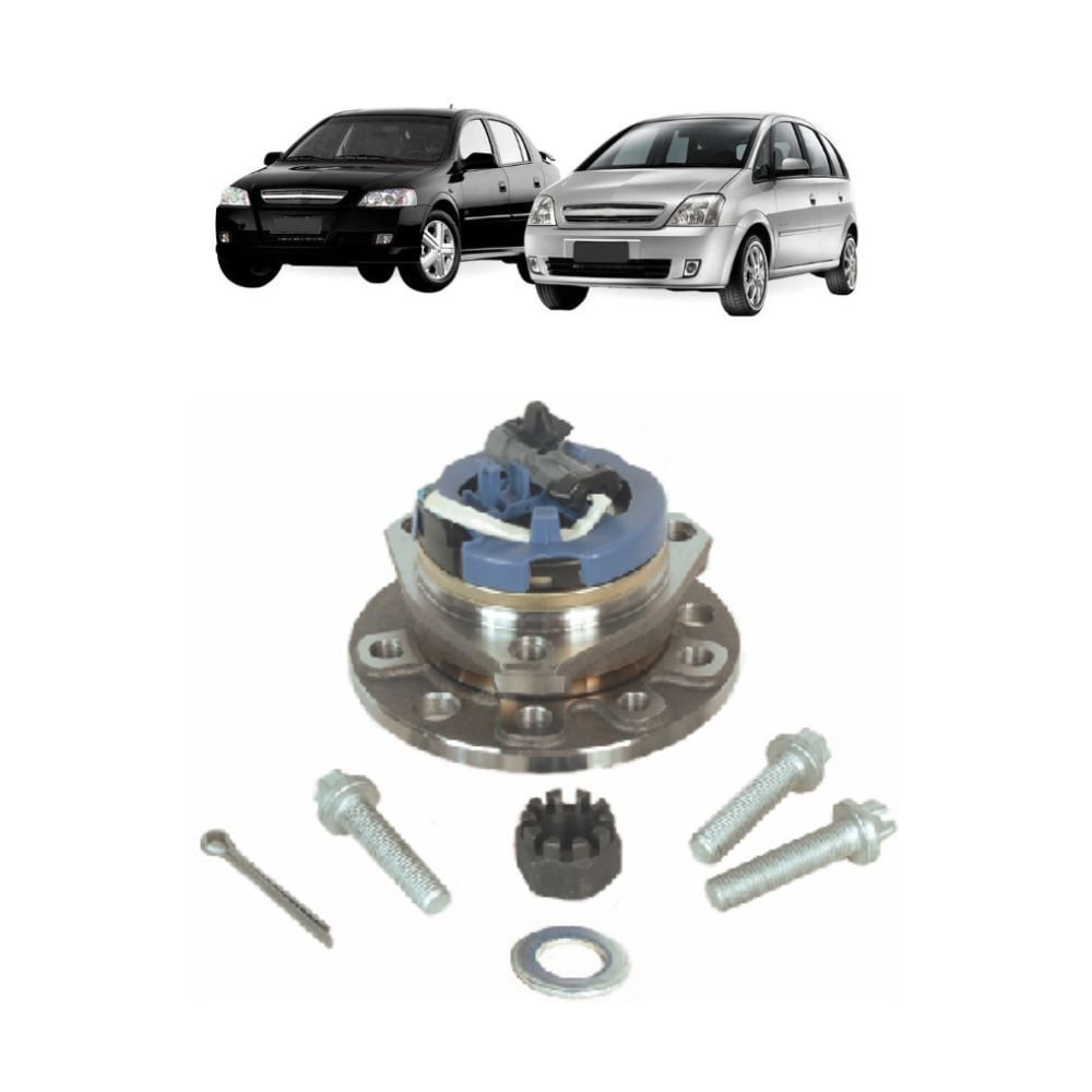 Cubo Roda Astra/meriva/vectra 99/ 5 Furos Com Abs/com Rolamento Aro 15 ...
